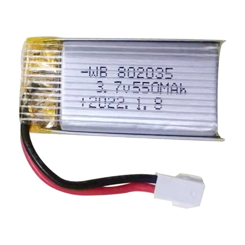 3.7V Lithium Battery 550mAh 802035 Rechargeable 3.7V Battery Pack for ...