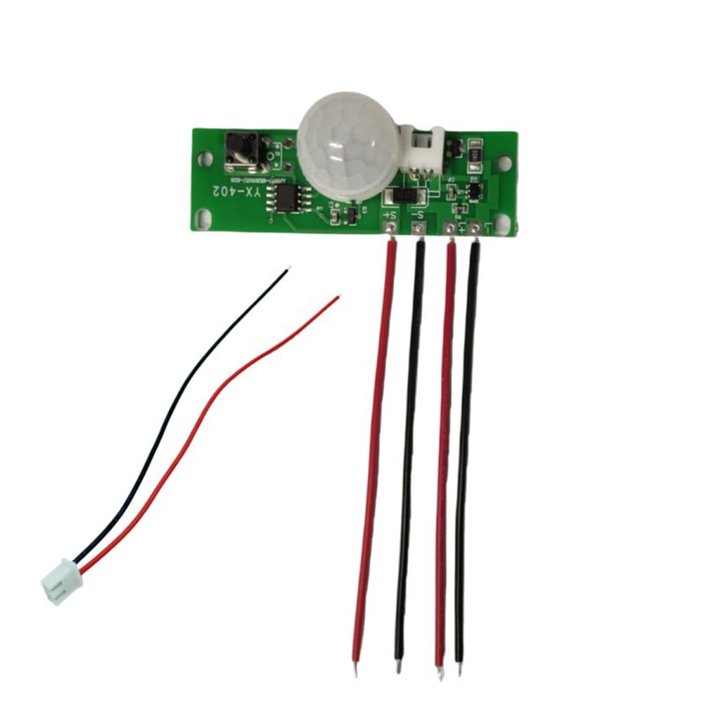 3.7V soldered infrared human body induction solar light circuit board ...