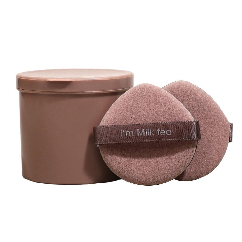 3/7pcs Strawberry Puff Set Cosmetics Double Side Female Sponge Makeup ...