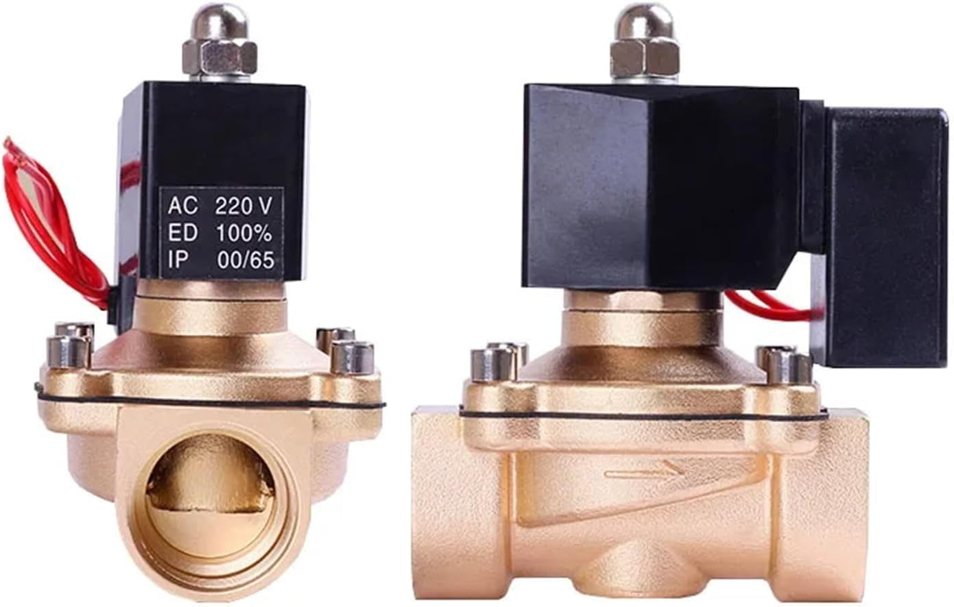 3/8'' 1/2'' 3/4'' 1'' 2'' Normally Closed Solenoid Valve 24 hours Non Heating Energy-Saving ...