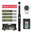 3/8" 1/2" Digital Torque Wrench Professional Adjustable High Accuracy ...