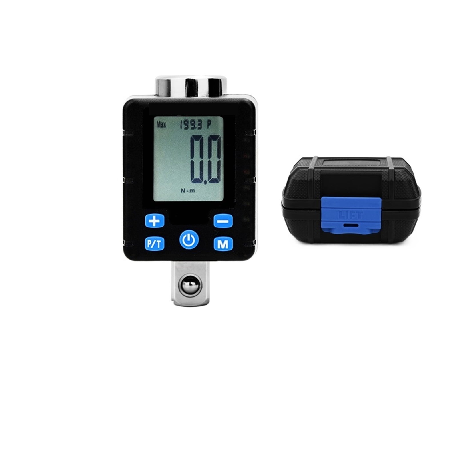 3/8"1/4"1/2" High Accuracy Digital Torque Wrench Electronic Digital Torquemeter Adjustable ...