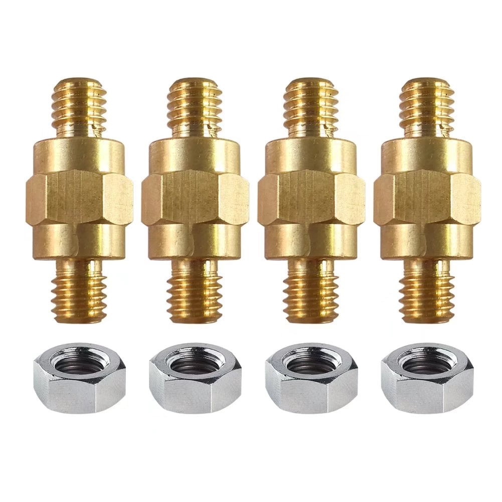 3/8"-16 Brass Stud Side Post Battery Terminal Bolt, Ampper Standard ...
