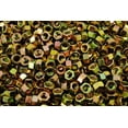 3/8-16 Grade 8 Hex Finish Nuts - Yellow Zinc - Coarse - Walmart.com