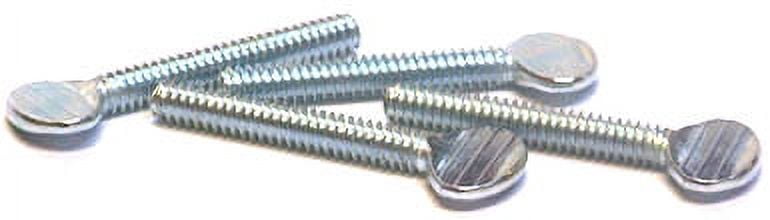 3/8-16 X 3/4" Thumb Screws / Type P / No Shoulder / Steel / Zinc - 200 ...
