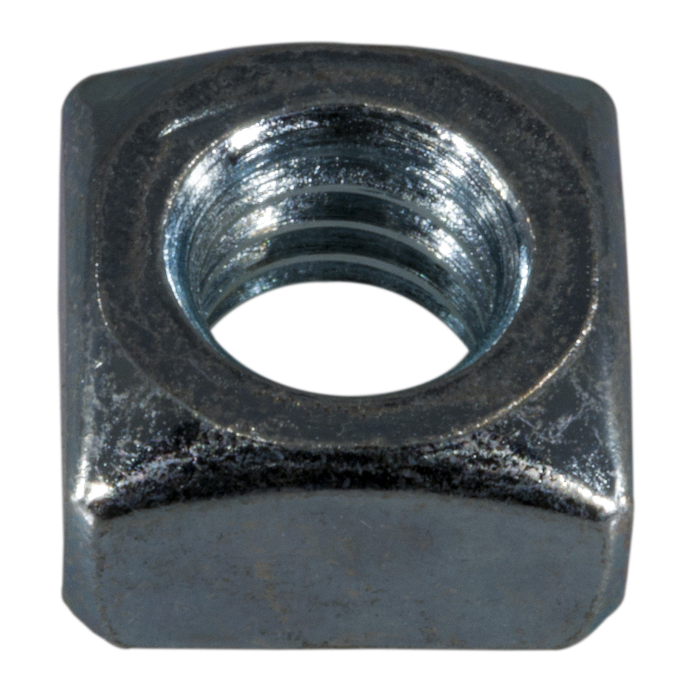 3/8"-16 Zinc Plated Steel Coarse Thread Square Nuts SQRNT-050 - Walmart.com