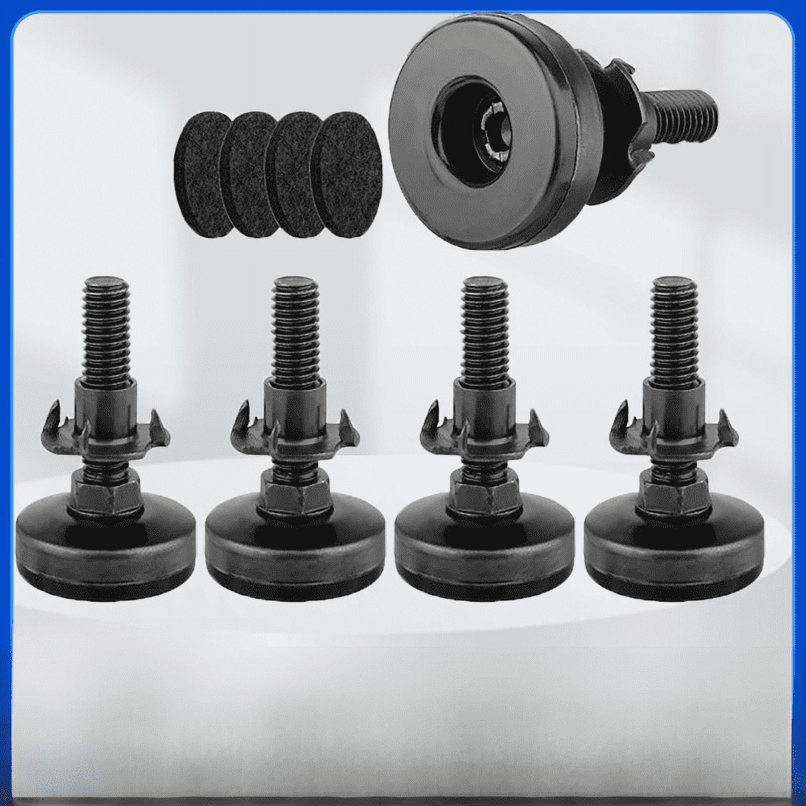3/8-16 inch threaded heavy-duty furniture leg adjustable leveling foot ...