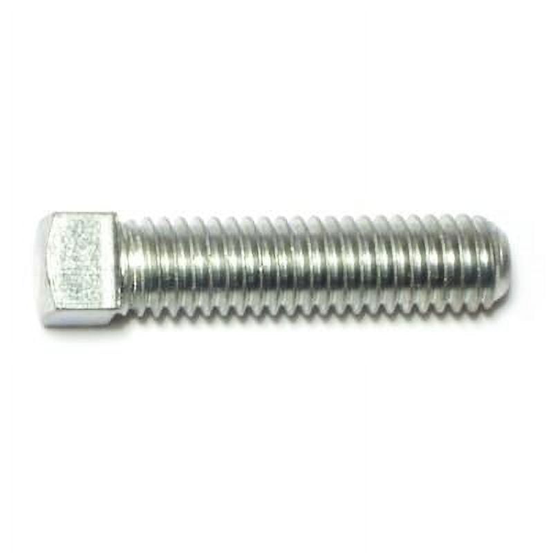 3/8"-16 x 1-1/2" Steel Coarse Thread Square Head Set Screws (6 pcs ...