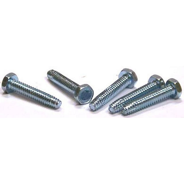 3/8-16 x 1 1/4" Type F Thread Cutting Screws / Unslotted / Hex Head ...