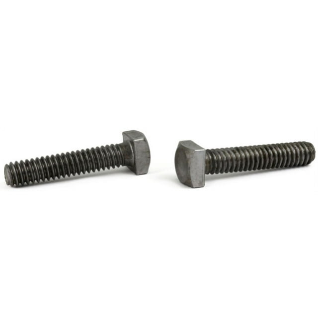 3/8-16 x 1" Square Head Machine Bolts / Steel / Plain - 600 Piece ...