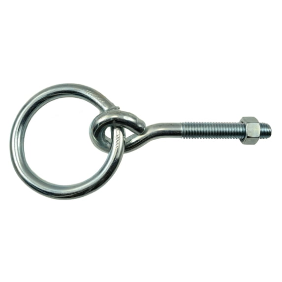 3/8"-16 x 2-1/2" Zinc Machine Screw Hitch Rings (10 pcs.) - Walmart.com