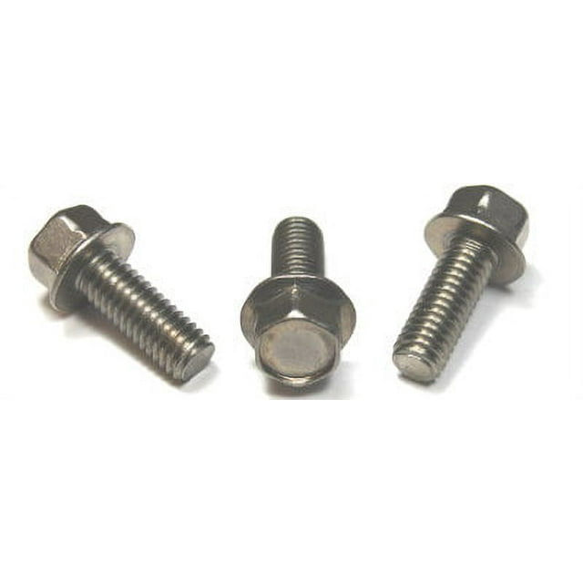 3/8-16 x 3/4" Hex Flange-Frame Bolts / 18-8 Stainless Steel - 500 Piece ...