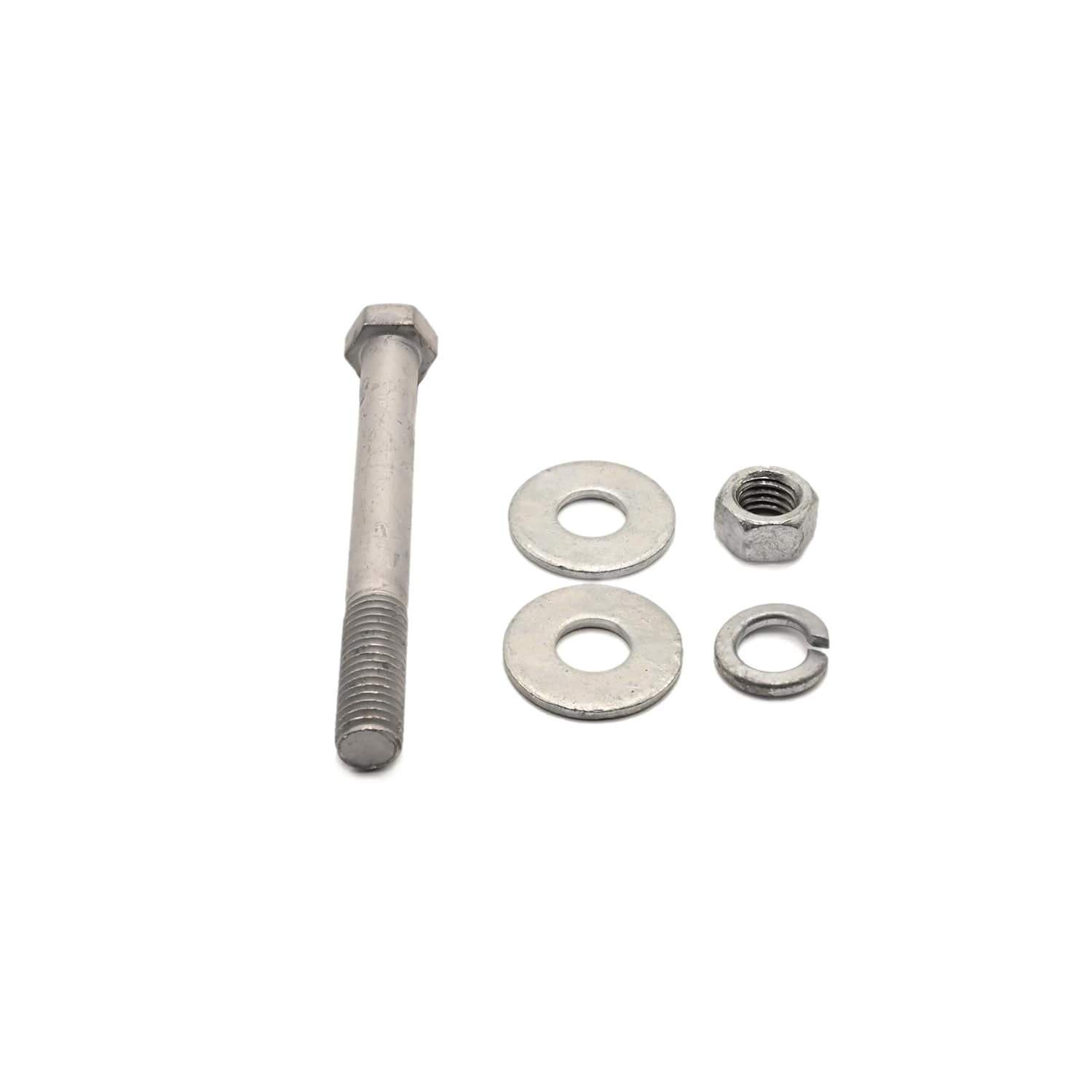 3/8"-16 x 3” Hot Dipped Galvanized Hex Bolt Kit (25 Sets) w/ 50 Flat ...
