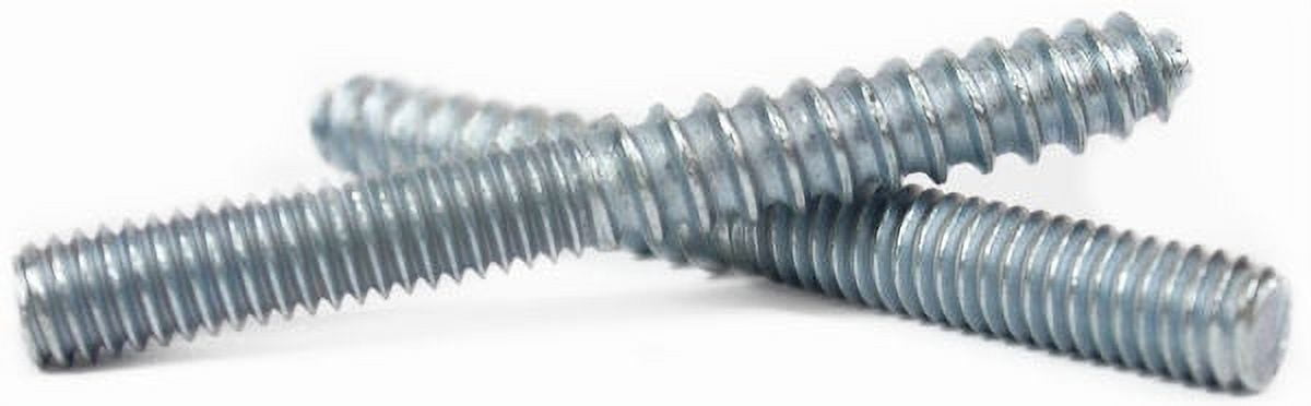 3/8-16 x 4" Full Thread Hanger Bolts / Steel / Zinc - 300 Piece Carton ...