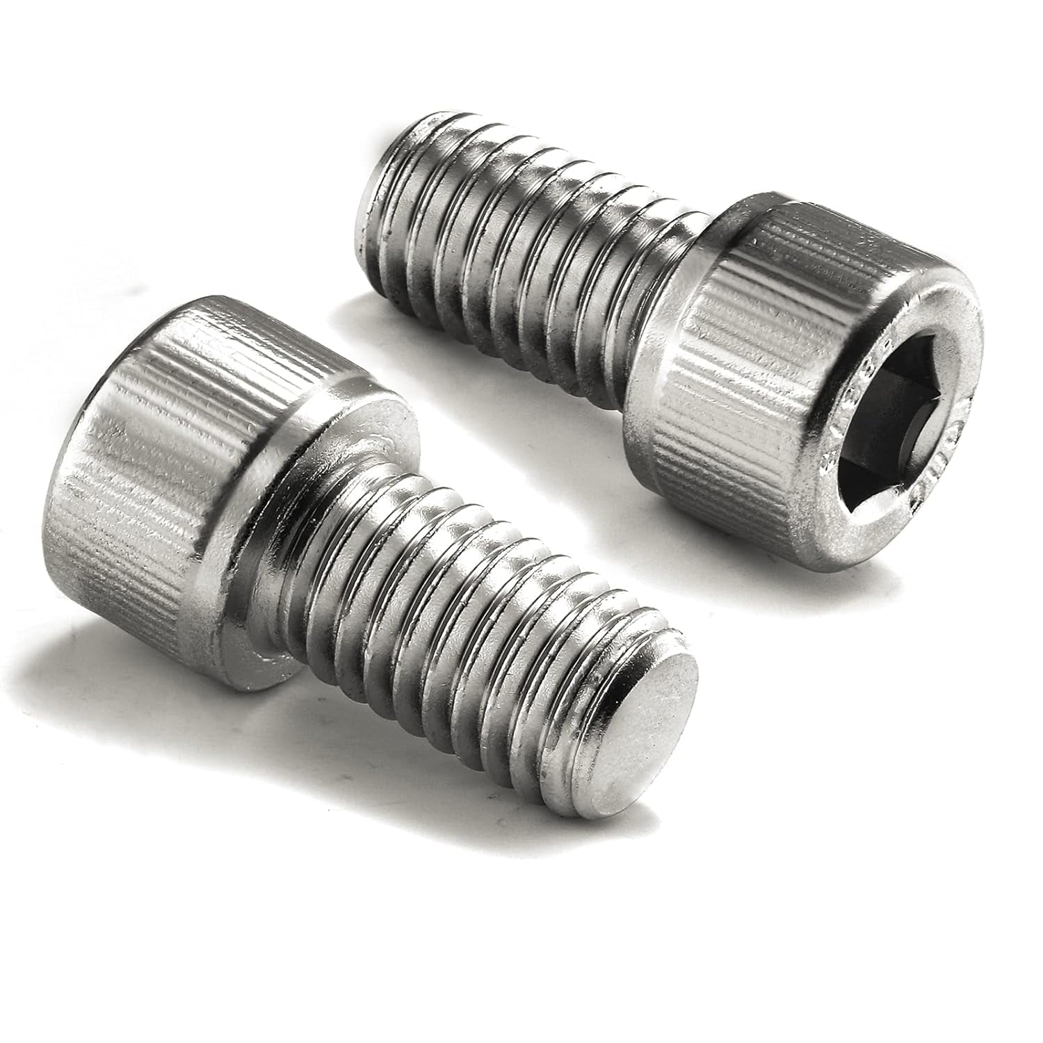 3/8-16 x 7/8" Socket Head Cap Screws Bolts, 20Pcs 304 Stainless Steel 18-8, Allen Socket Hex ...