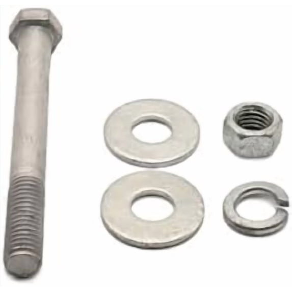 3/8"-16 x 8-1/2" Hot Dipped Galvanized Hex Bolt Kit (25 Sets) w/ 50 ...