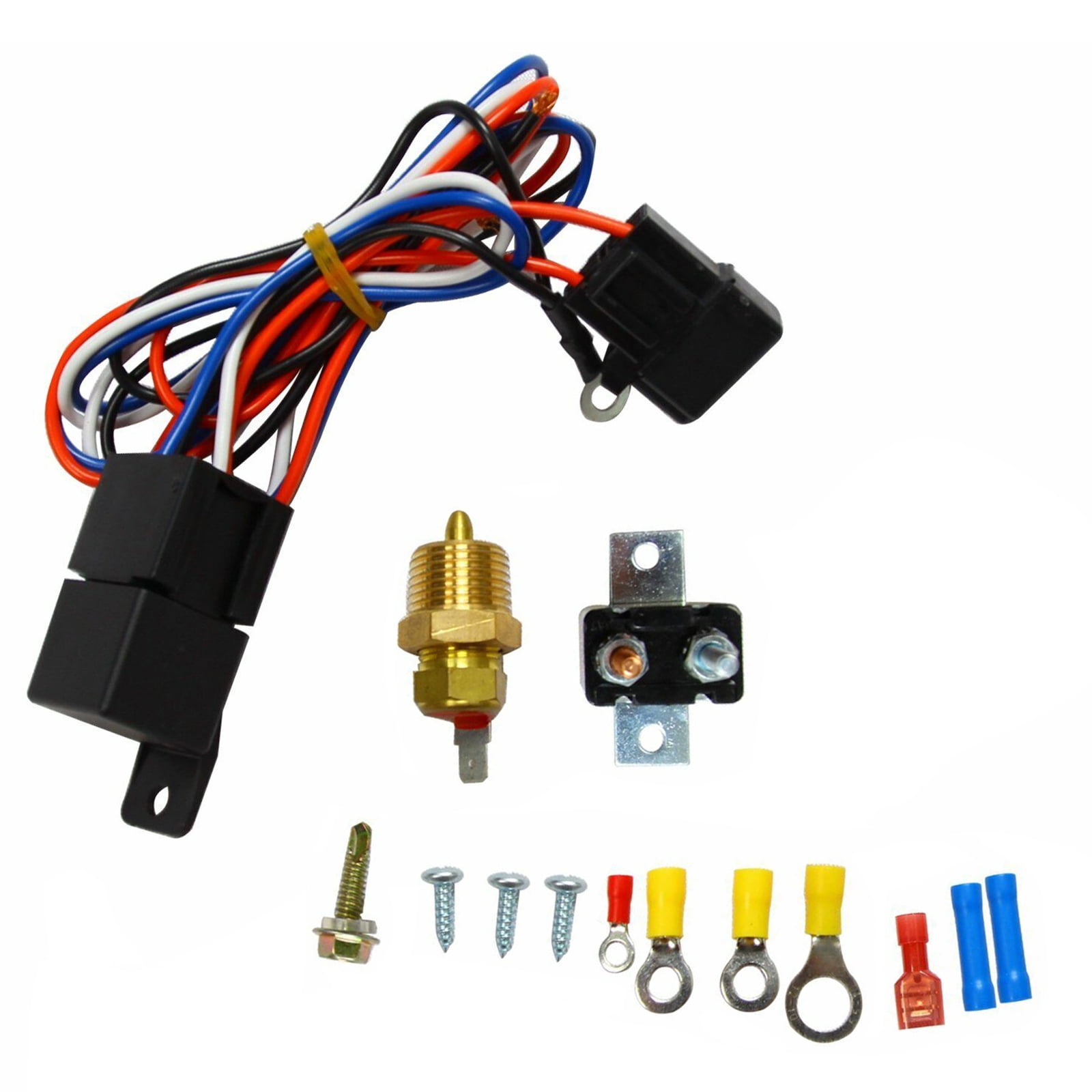 3/8" 175~185 Electric Engine Fan Thermostat Temperature Relay Switch ...