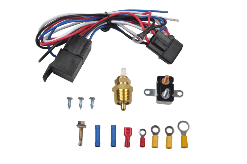 3/8" 175~185 Electric Engine Fan Thermostat Temperature Relay Switch ...