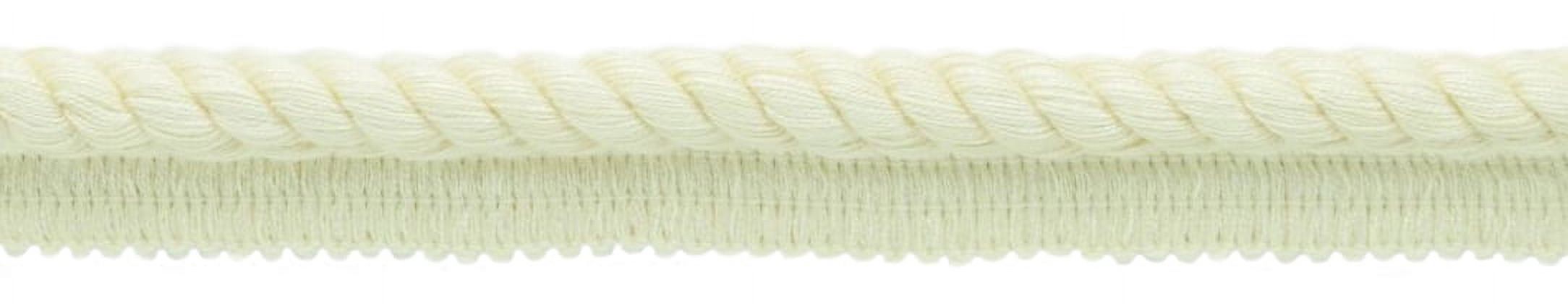 3/8" (1cm) Basic Collection Solid Twisted Rope Cord Trim with Lip ...