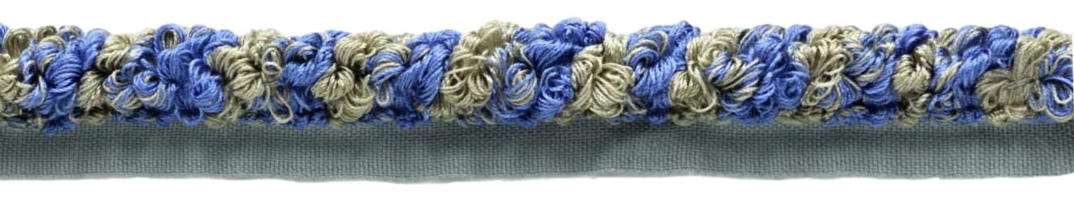 3/8" (1cm) Decorative Looped Twisted Rope Cord Trim with Lip # 0038LPC ...