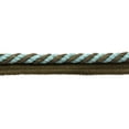 3/8" (1cm) Decorative Twisted Rope Cord with Lip | Cord Trim # 0038V ...