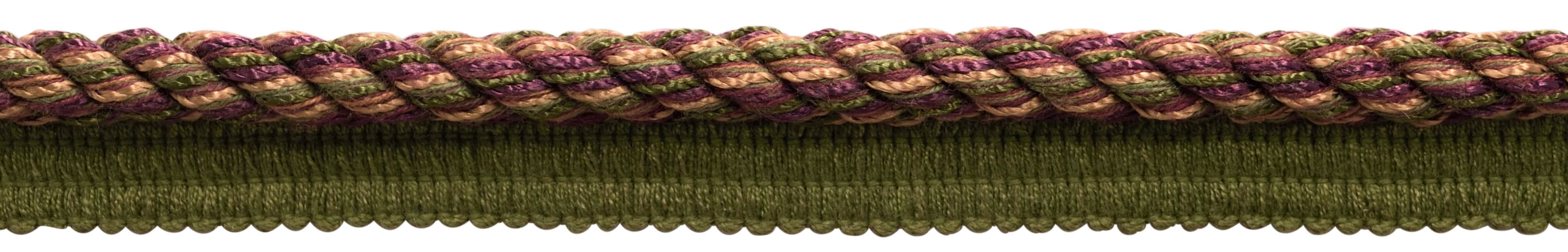 3/8" (1cm) Decorative Twisted Rope Cord Trim with Lip # 0038MRQ ...