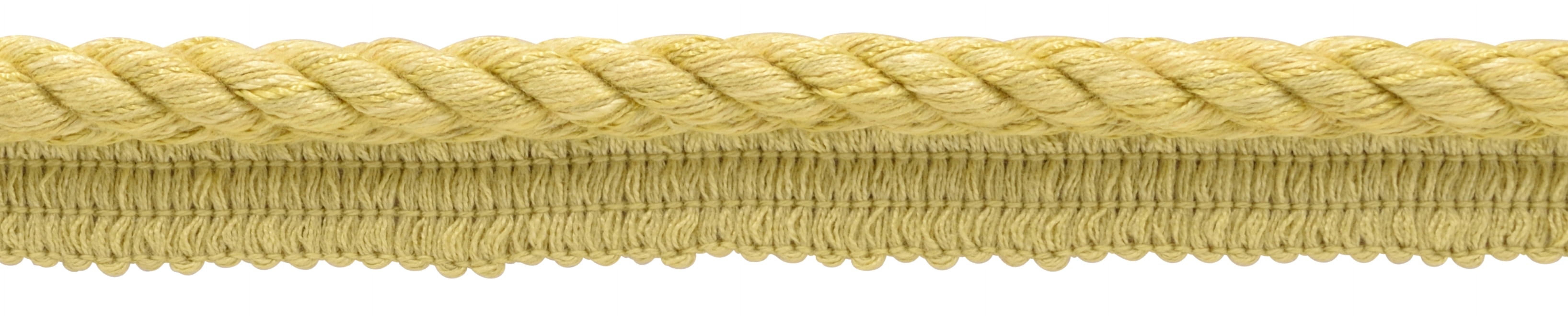 3/8" (1cm) Decorative Twisted Rope Cord Trim with Lip # 0038MRQ ...