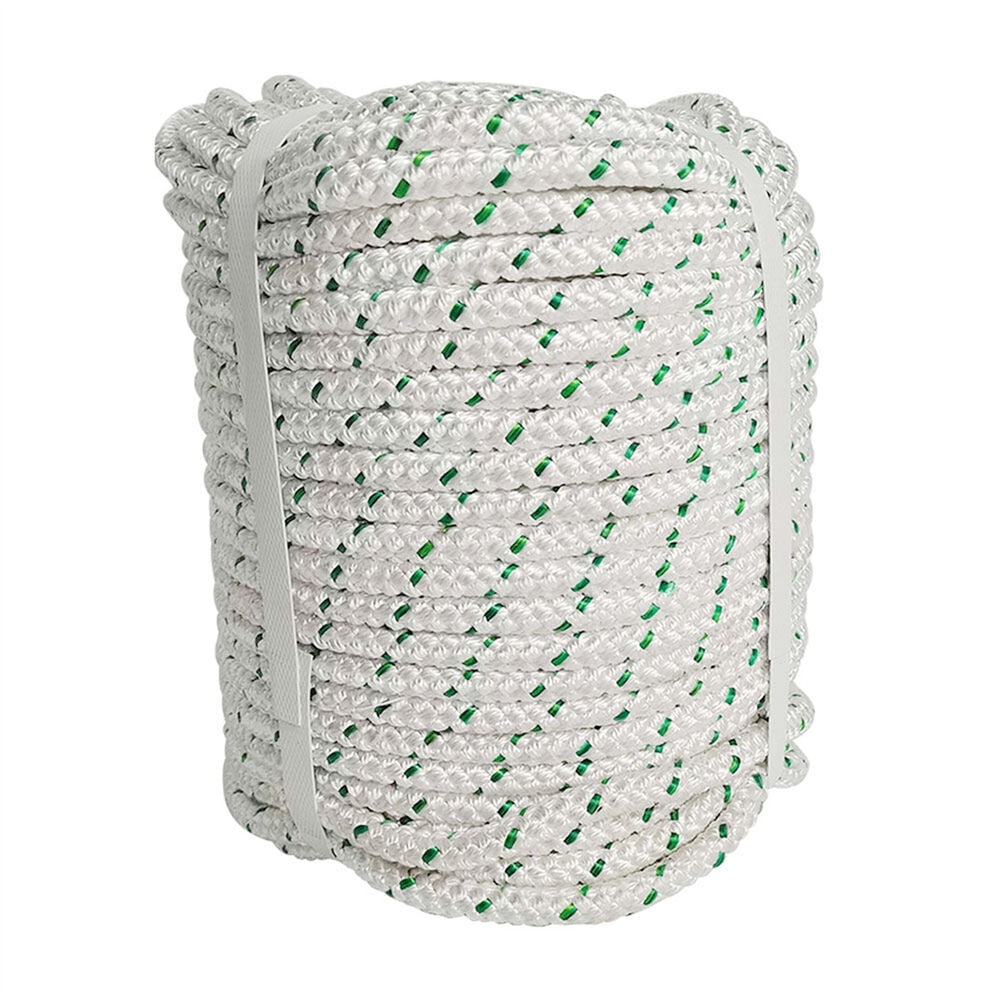 3/8" × 200' Double Braid Polyester Rope Breaking Strength 1544Lbs Bull ...
