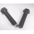 3/8-24 X 1-1/2' Left Hand (Reverse) Thread Bolt Full Threaded Grade 8 ...