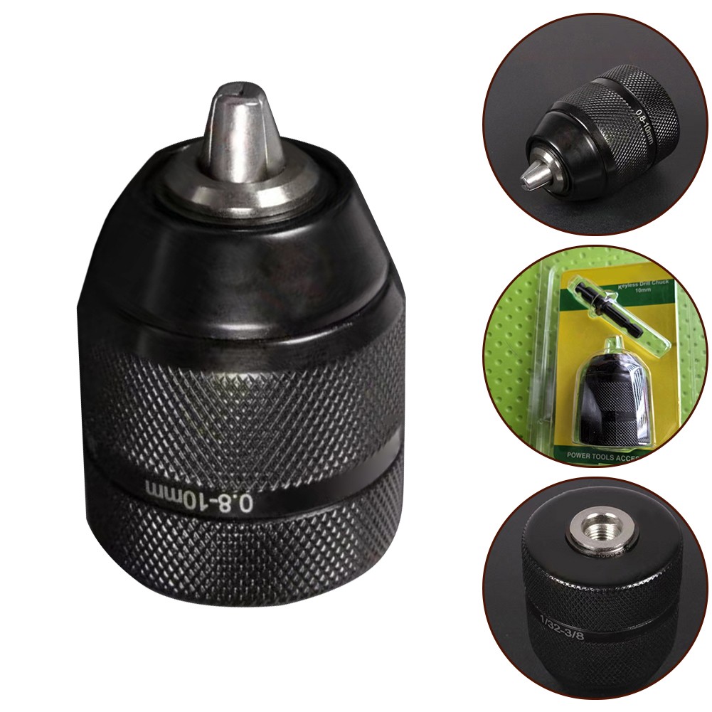 3/8-24UNF10mm Ratchet Self-Locking Chuck With Hexagonal Extension Rod ...