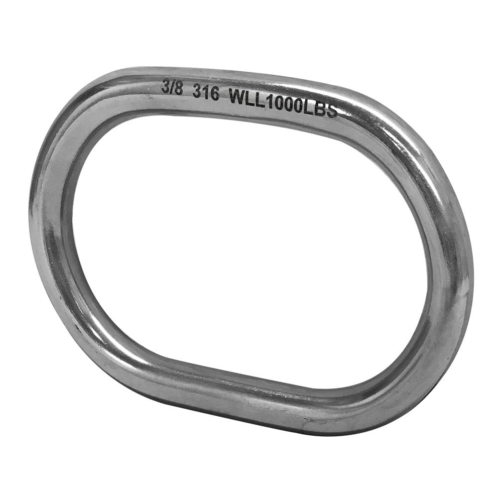3/8'' 316 Stainless Steel Marine Master Link Welded Formed Boat WLL ...