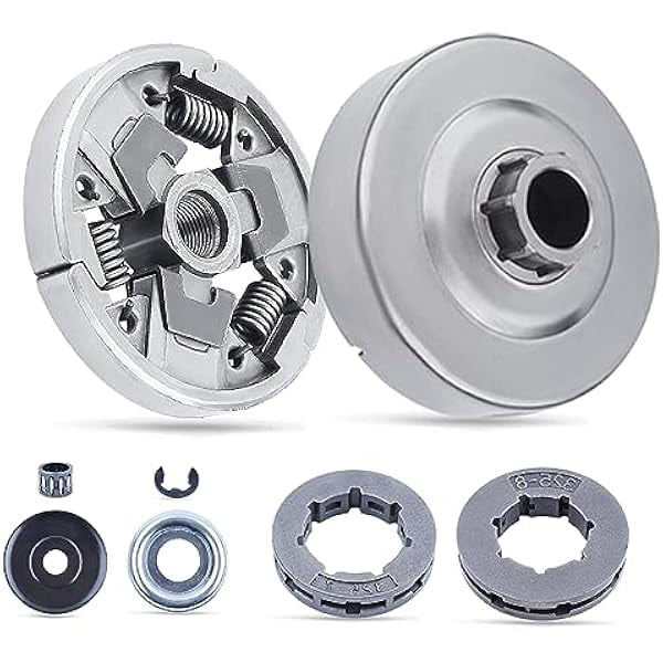 3/8"‑7T Clutch Drum & Sprocket Kit for Stihl 024AV / 026 PRO / MS240 ...