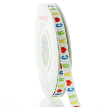 3" Grosgrain Ribbon Solid 029 White 3 Yard - Walmart.com
