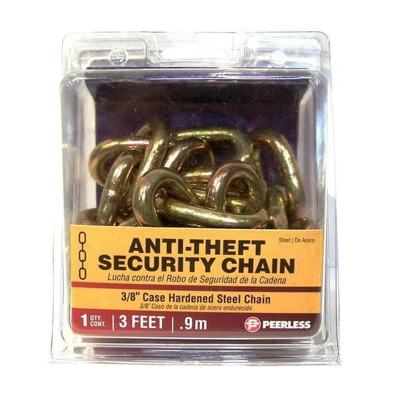 3/8" Anti-Theft Security Chain - Walmart.com