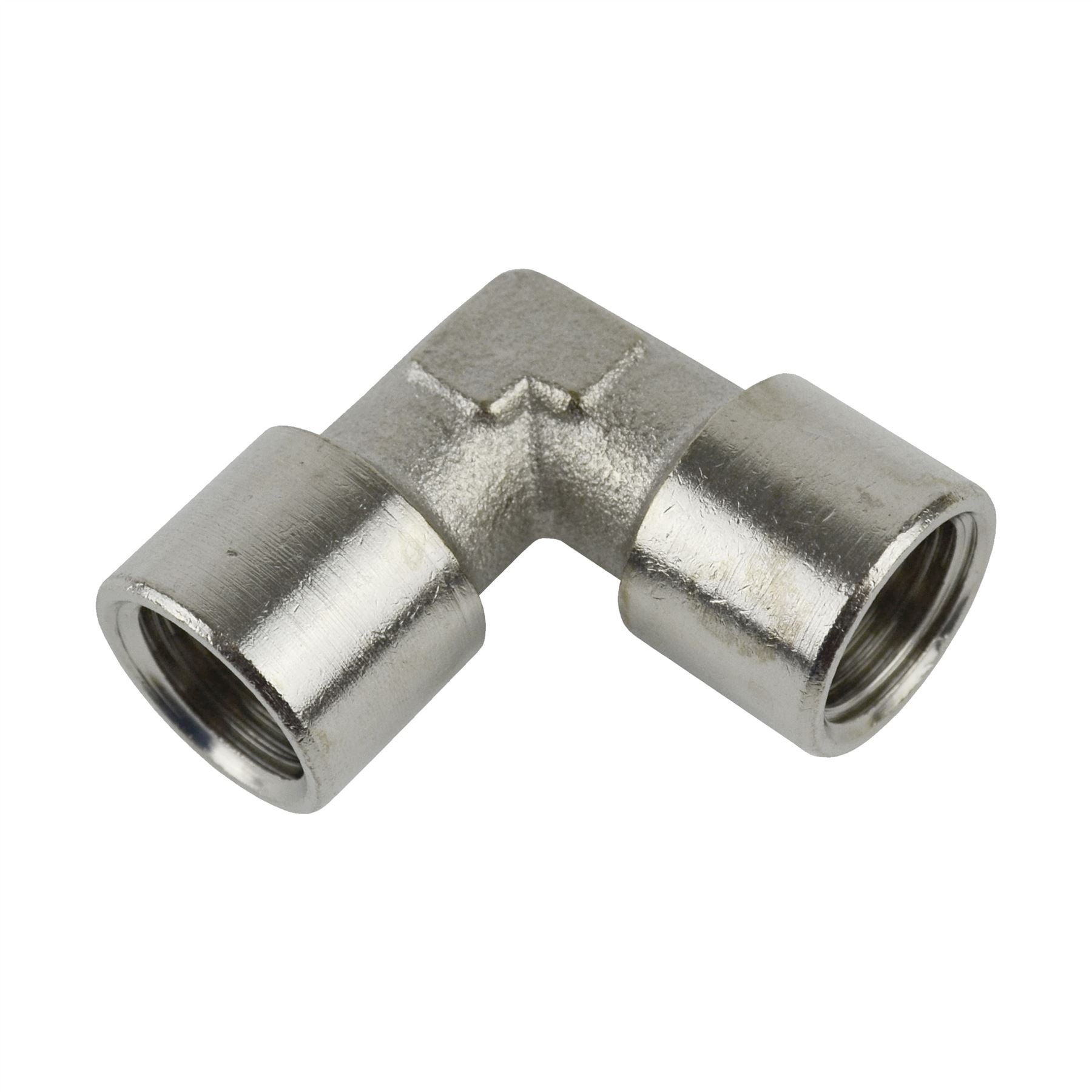 3/8" BSP Elbow 90 Degree Angle Fitting Female to Female Air Line Pipe ...