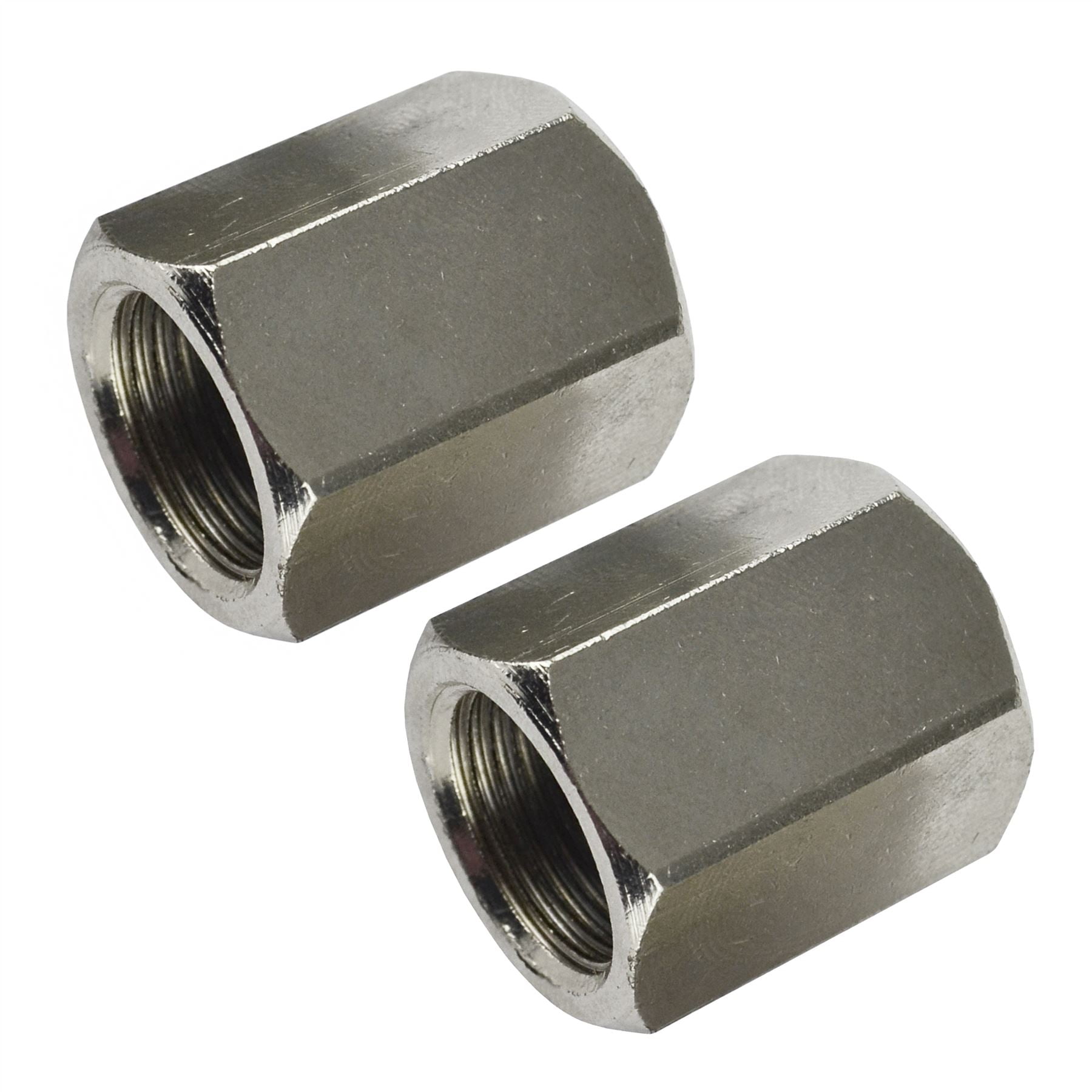 3/8" BSP Female to 3/8" BSP Female Threaded Bush Joiner Fitting 2 PACK ...