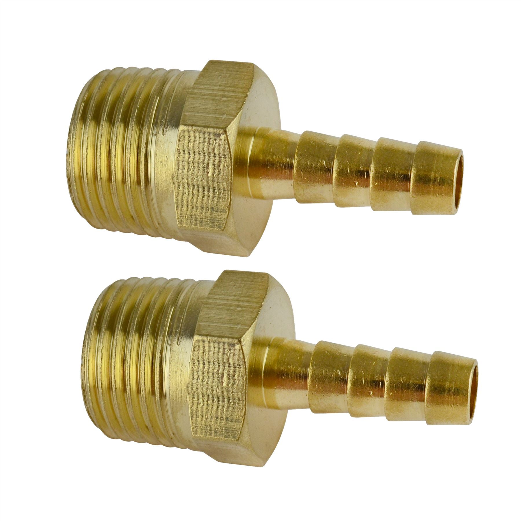 3/8" BSP Thread Hose Tail for 1/4" Pipe/ Hose Connector Air Fitting 2 ...