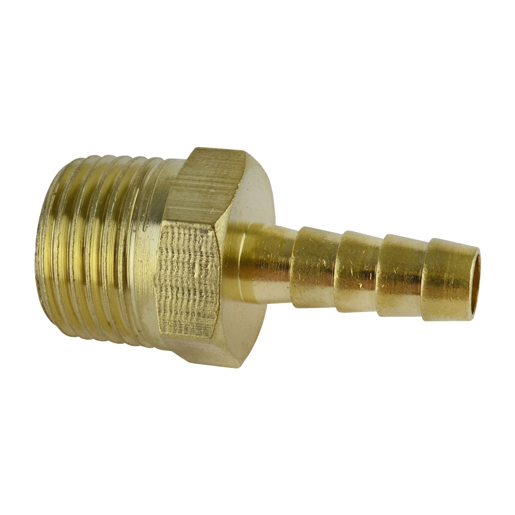 3/8" BSP Thread Hose Tail for 1/4" Pipe / Hose Connector Air Fitting ...