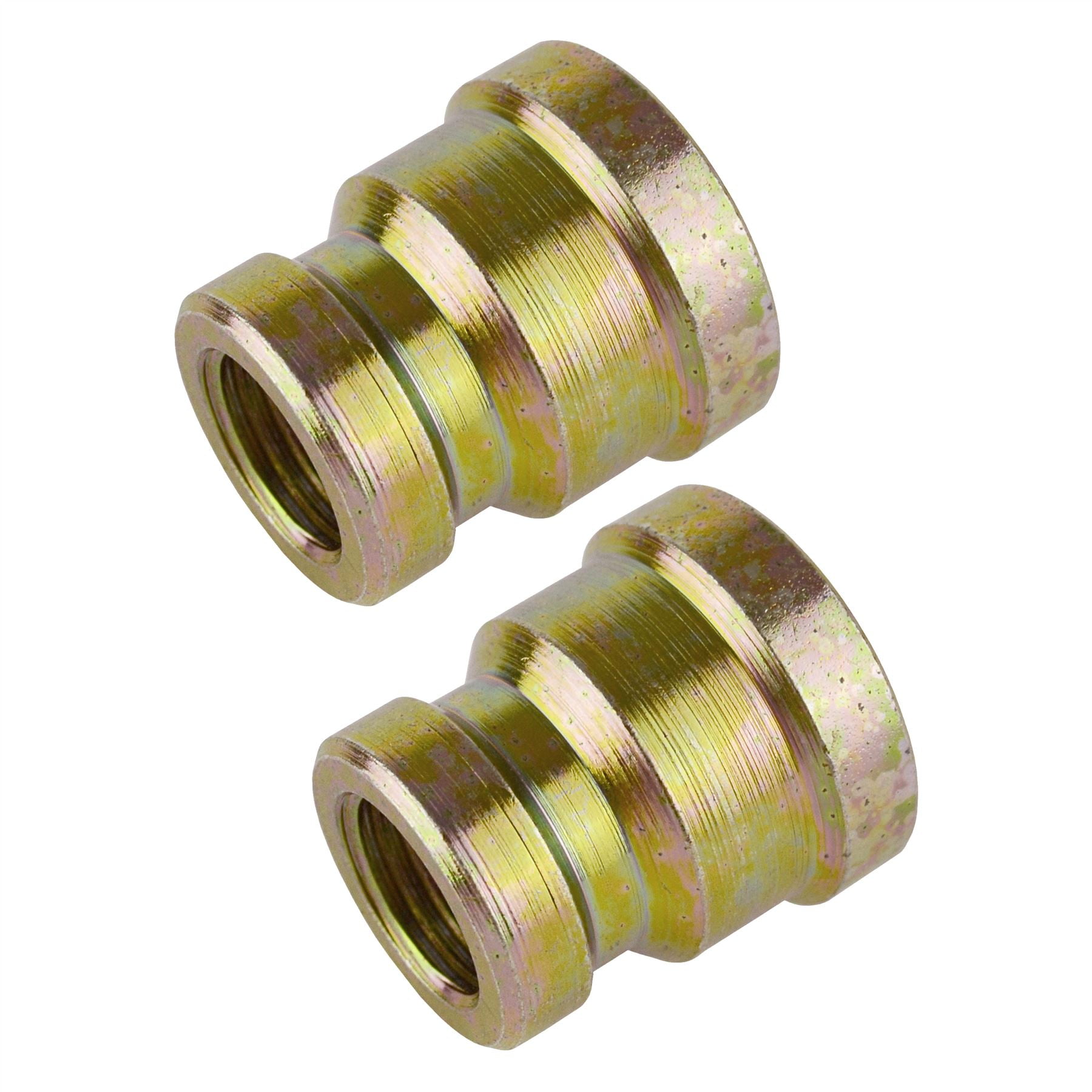 3/8" BSP to 1/4" BSP Air Fitting Female Reducing Socket Adapter 2 PACK ...