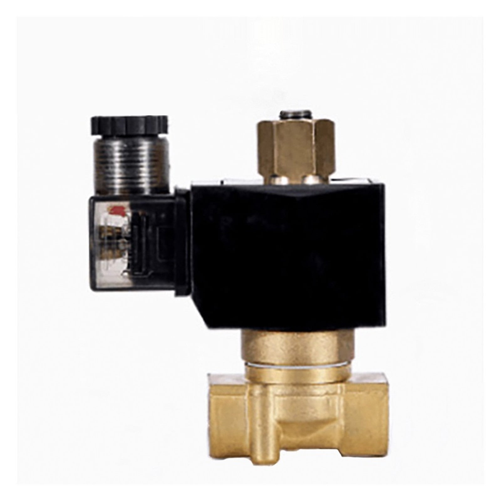 3/8" Brass Normally Open Solenoid Valve IP65 Pipeline Control Switch Valve Water Valve 220 110 ...