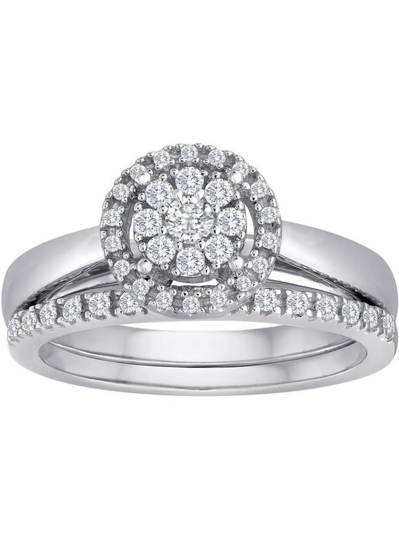 Forever Bride Wedding Ring Sets in The Wedding Shop - Walmart.com