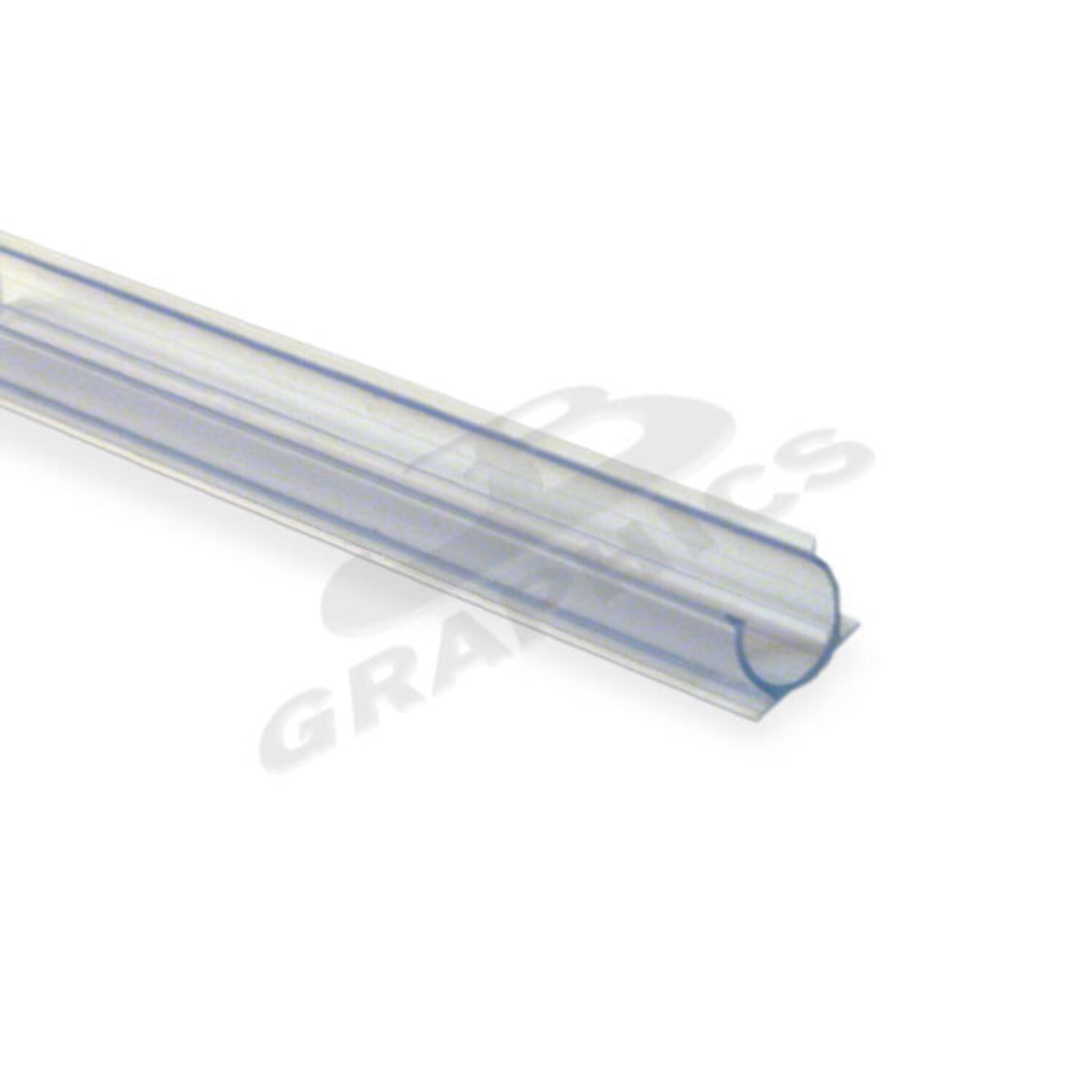 3/8 Clear PVC Rope Light Mounting Track - 4' Long - Walmart.com