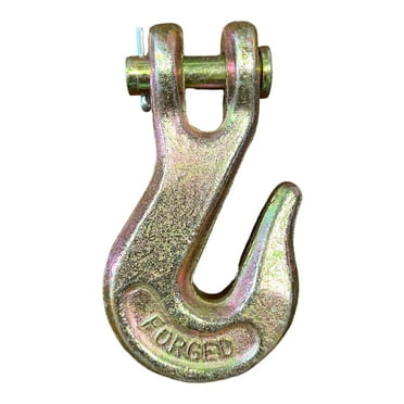 National Hardware - 3254BC 3/8" Clevis Slip Hook - Yellow Chromate ...