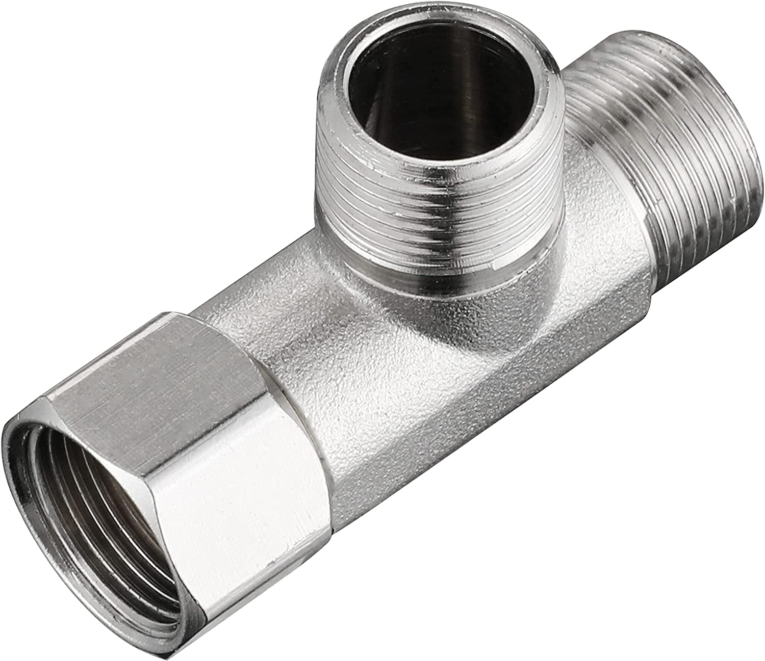 3/8 Compression Tee Valve, Standard Angle Tee Valve, 2 PCS Brass Tee ...