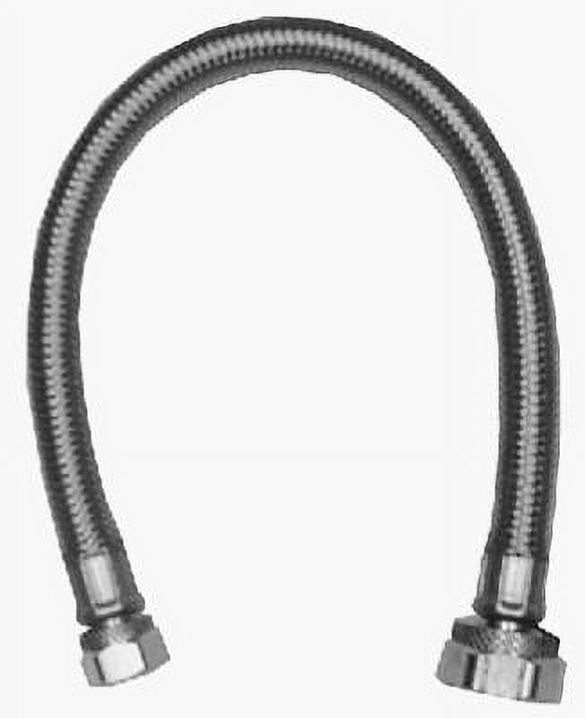 3/8" Compression x 1/2" Female Iron Pipe x 9" Stainless Steel Lead Fre ...