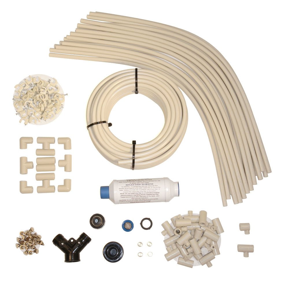 3/8" Cooling Kit with 24 Nozzles (50-ft hose with 19 2-ft segments ...