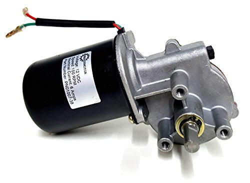 3/8" D Shaft 12V DC Reversible Electric Gear Motor 100 RPM$$Tools ...