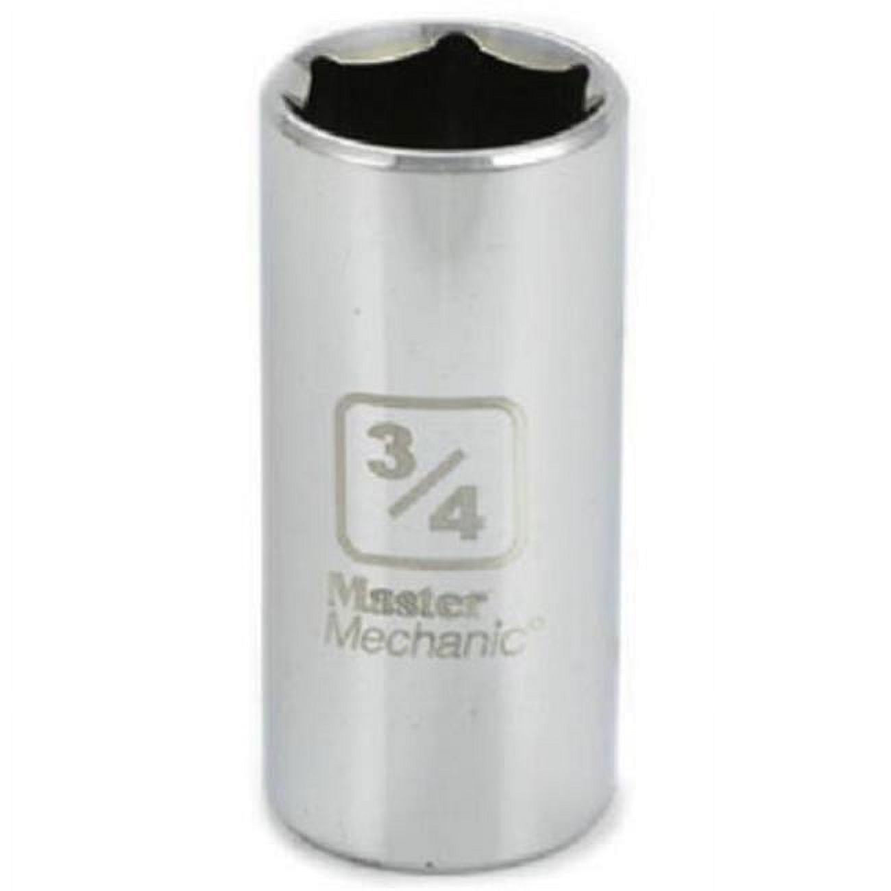 3/8" Dr 3/4 Deep Socket Master Mechanic Socket 119719 052088057025 ...