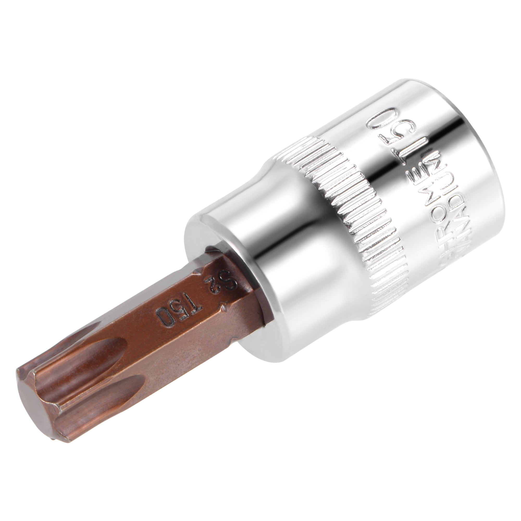 3/8" Drive x T50 Torx Bit Socket, S2 Steel Bits, CR-V Sockets 2" Length ...