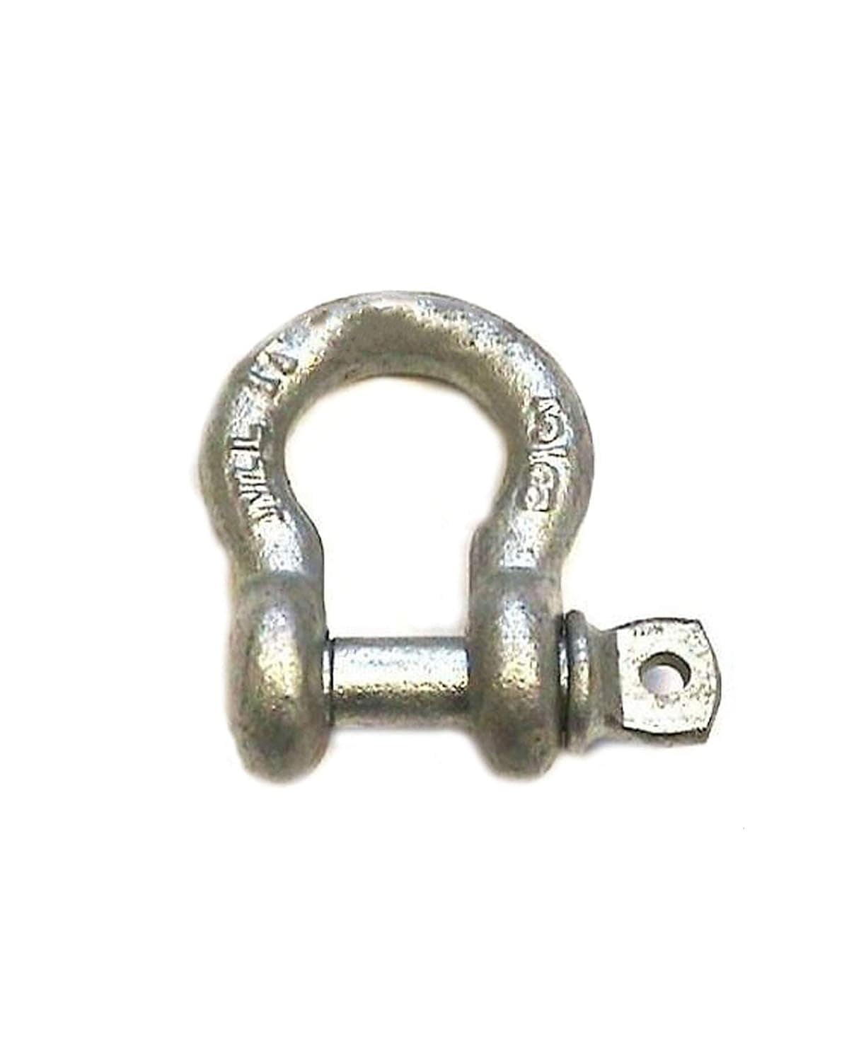 3/8" Galvanized Screw Pin Anchor Shackle - Galvanized Anchor Shackle ...